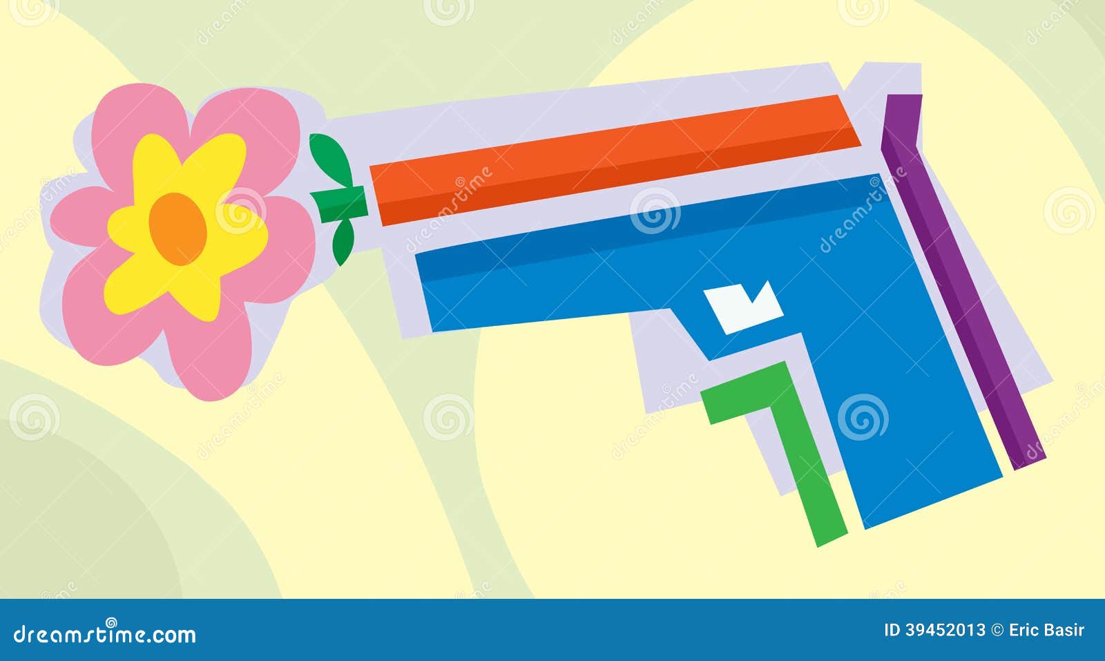 Gun Violence Symbol stock vector. Illustration of antiwar - 39452013