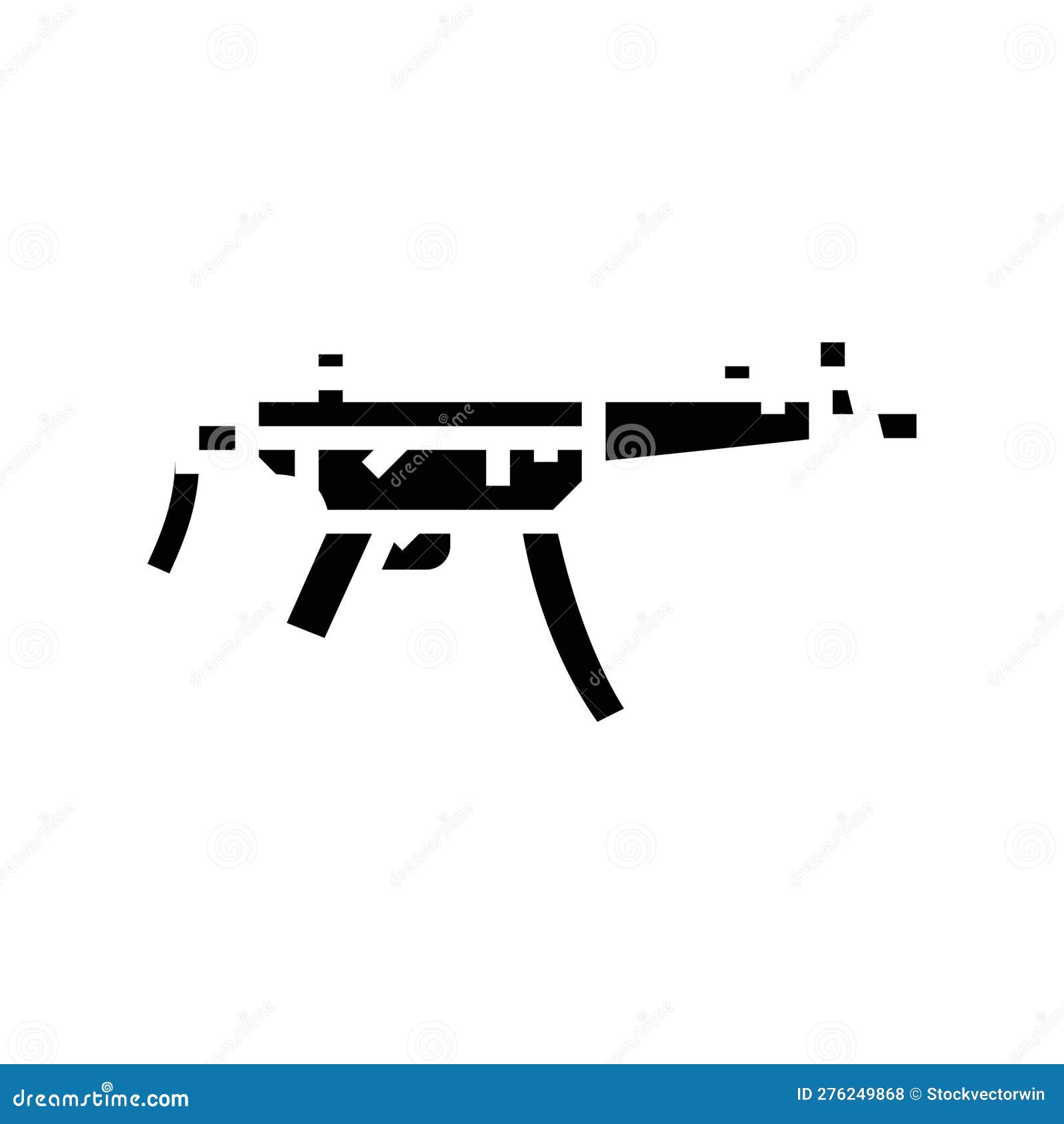 Gun Weapon War Glyph Icon Vector Illustration Stock Illustration ... Gun Weapon War Glyph Icon Vector Illustration Stock Illustration ...