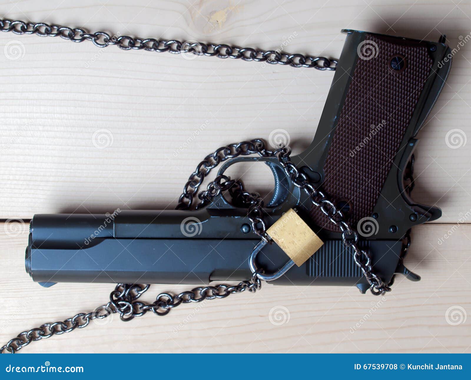 Gun , Weapons for Protection Stock Photo - Image of control, object ...