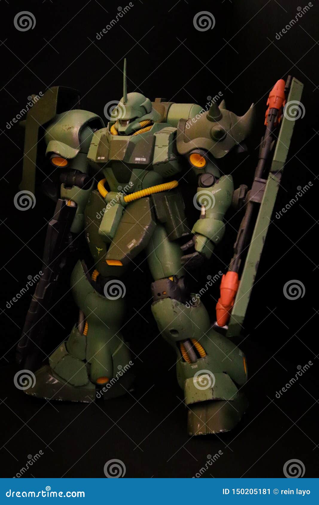 Gundam model green editorial photo. Image of model, gundam - 150205181