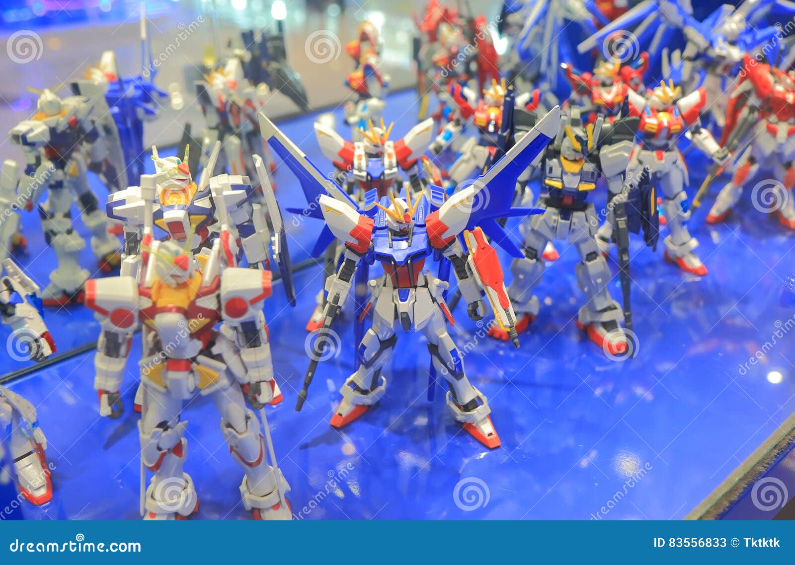Gundam scale plastic model editorial stock photo. Image of modern ...