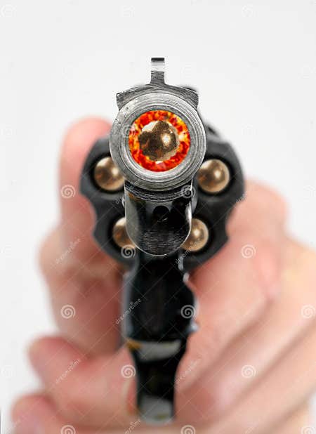 Gunfire stock image. Image of close, terror, crime, surprise - 12598701