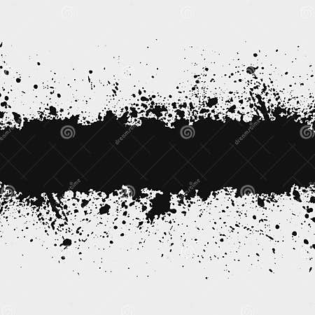 Gunge Ink Splattered Background Element Stock Vector - Illustration of ...