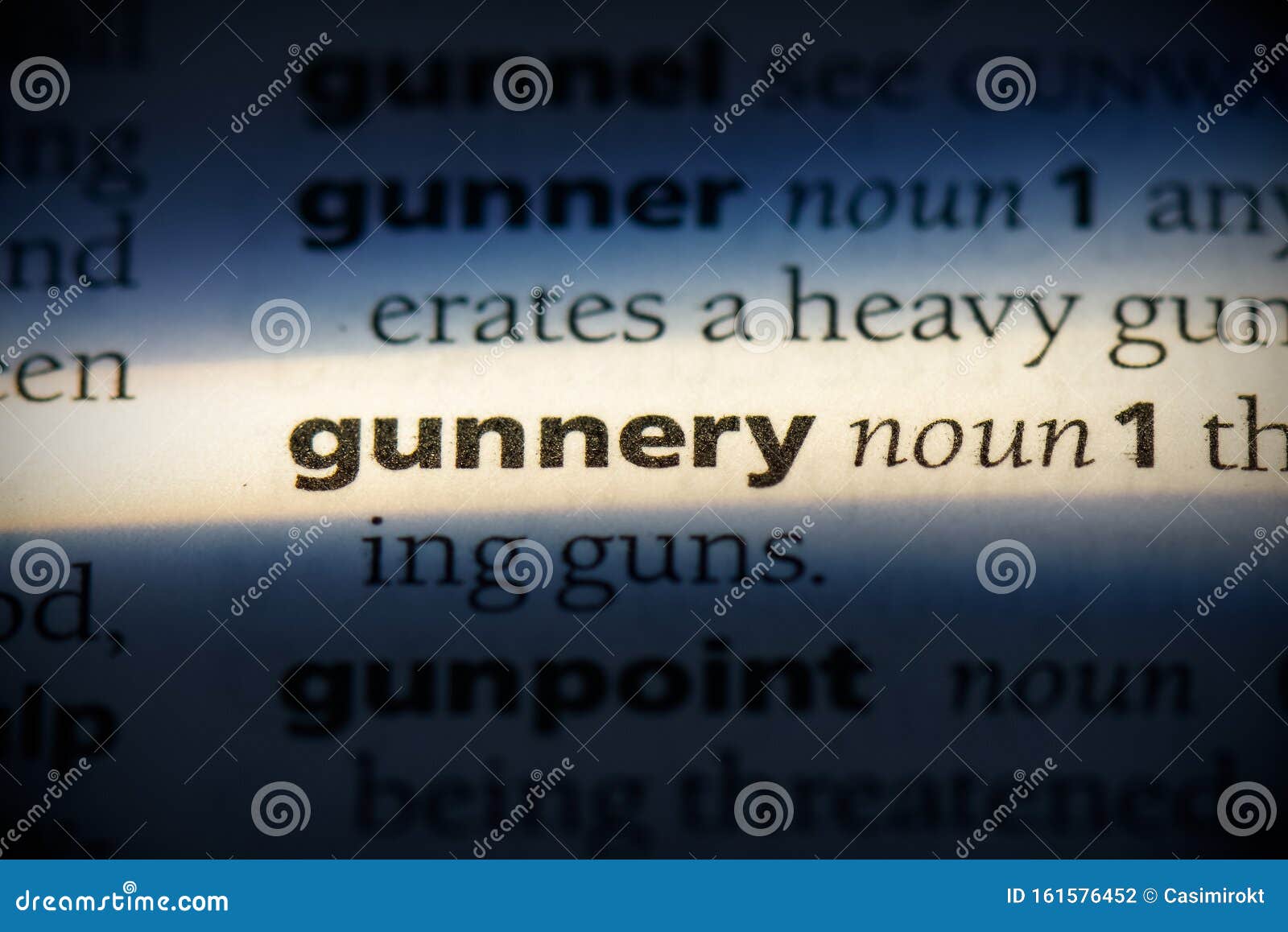 Gunnery stock photo. Image of language, close, closeup - 161576452