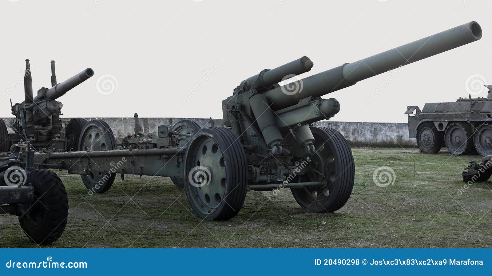 Guns stock photo. Image of canon, historic, europe, museum - 20490298
