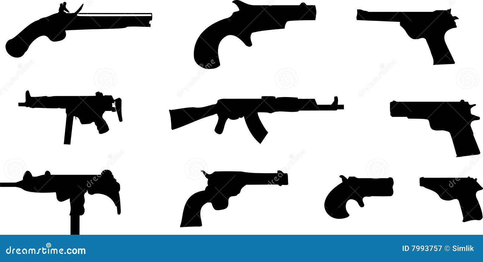 Beretta M9 Jpg Image With Svg Vector Cut File For Cricut And Silhouette ...