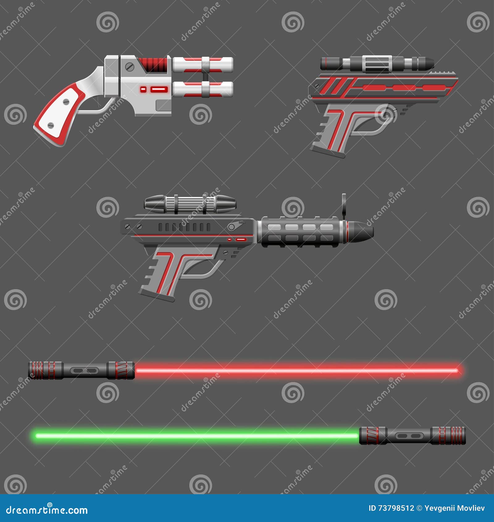 Star Wars Laser Pistol Fight
