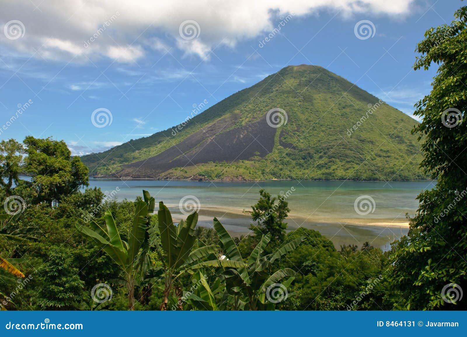 Gunung Api Volcano, Banda Islands, Indonesia Stock Image - Image of ...
