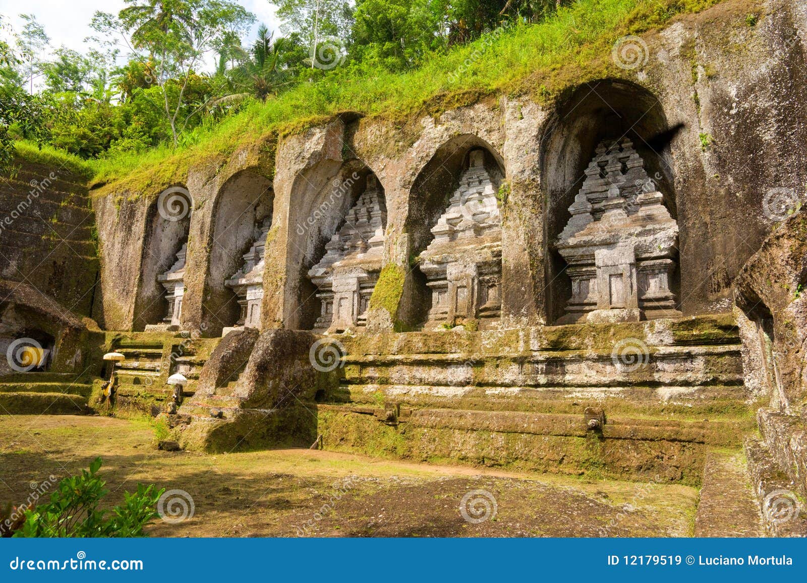 Gunung Gawi in Ubud, Bali, Indonesia. Stock Image - Image of entrance ...