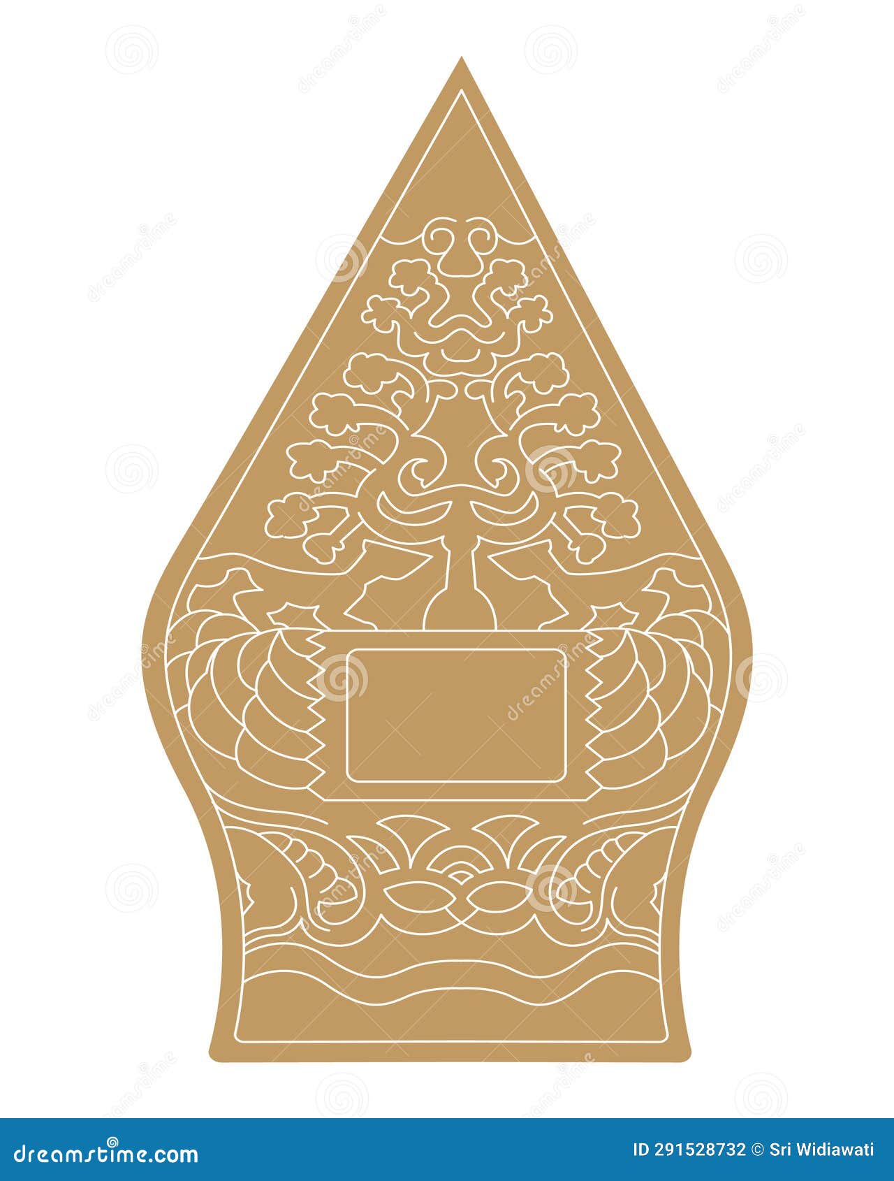 Set Of Indonesia Wayang Cartoon Icon Design Template With Various ...