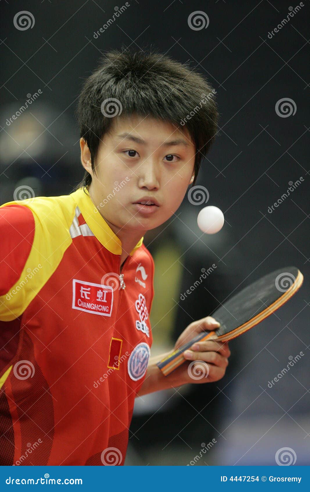 Guo_Yue_3 editorial stock image. Image of ittf, ping, pong - 4447254