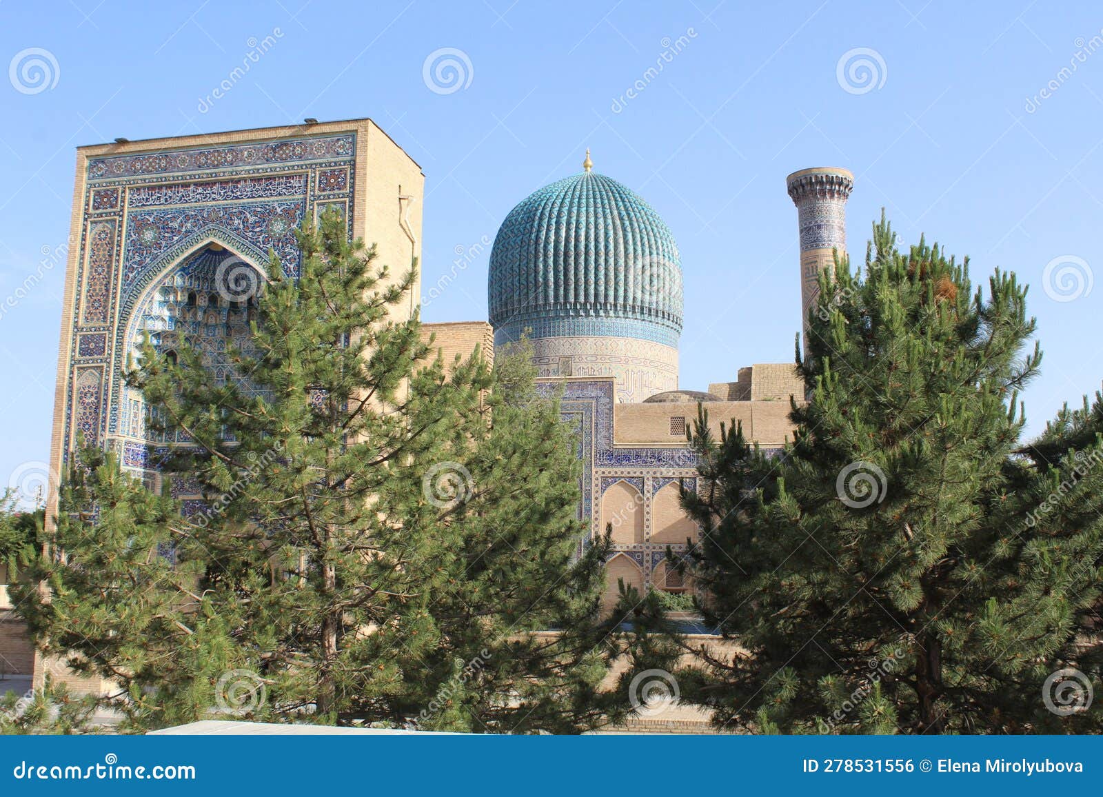 Gur-e-Amir Mausoleum, Architectural Complex, Samarkand, Uzbekistan ...
