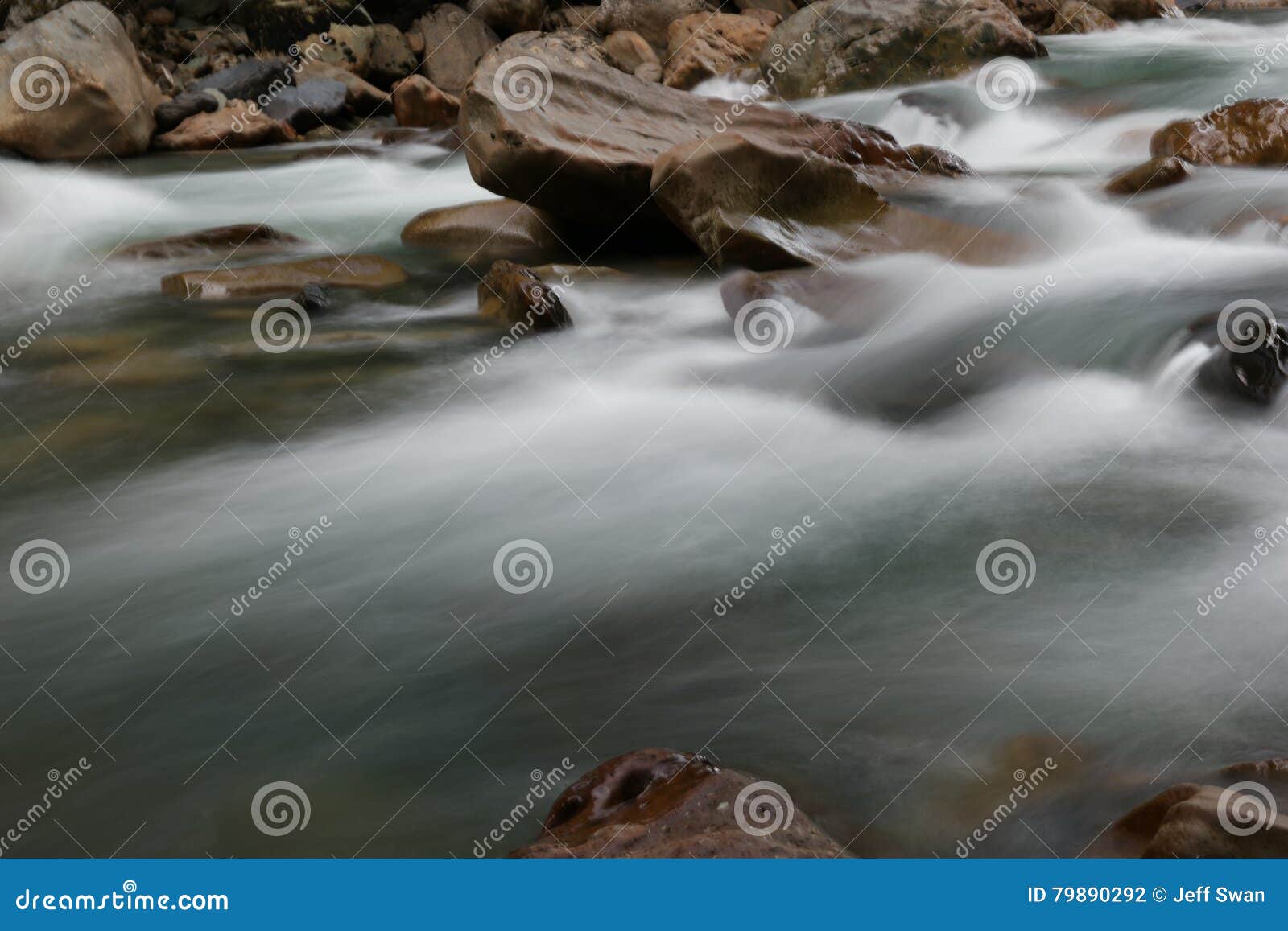 The Gurgling of Small Rapids Stock Photo - Image of exposure, small ...