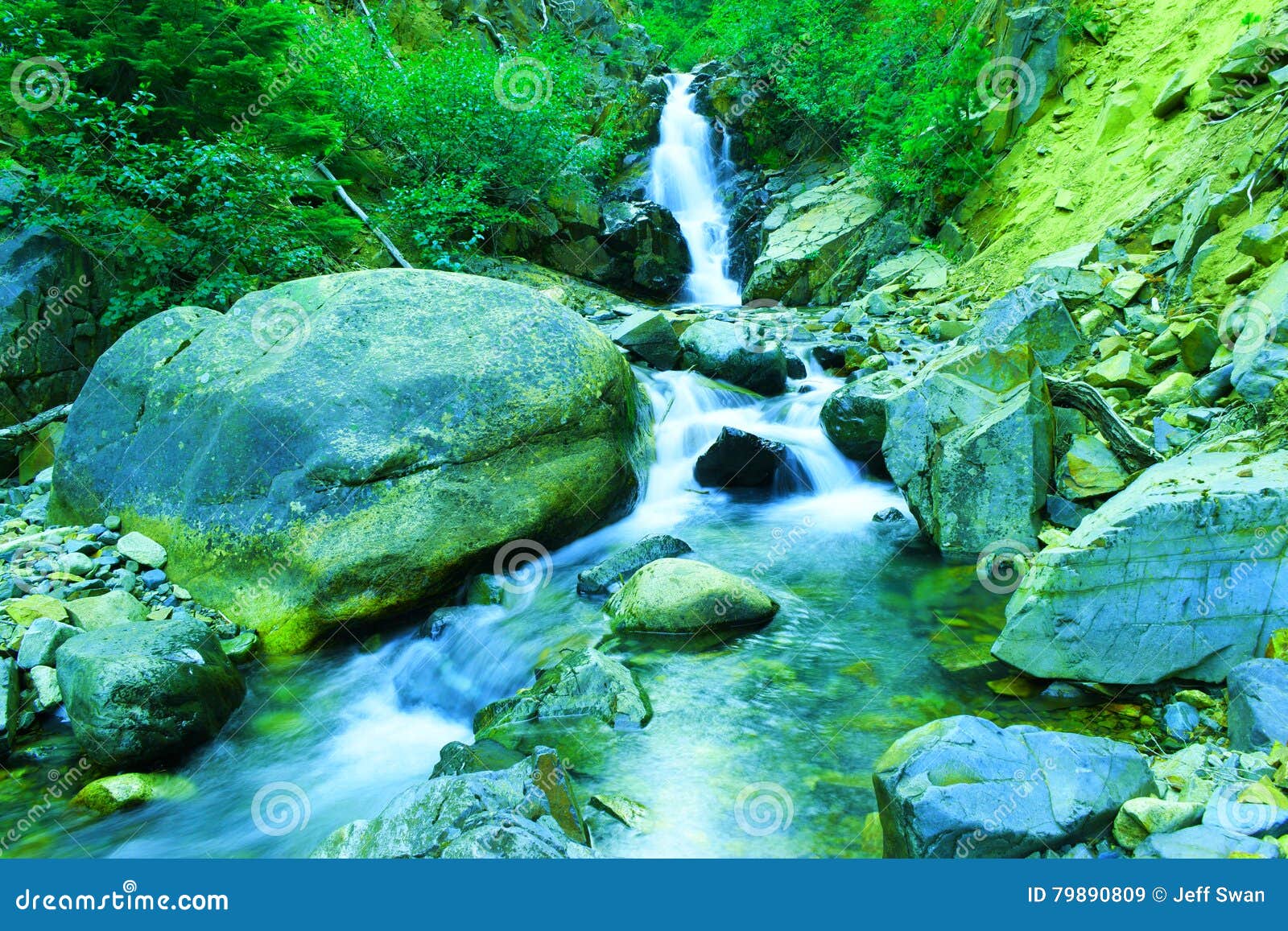 The Gurgling of Small Rapids Stock Image - Image of small, long: 79890809