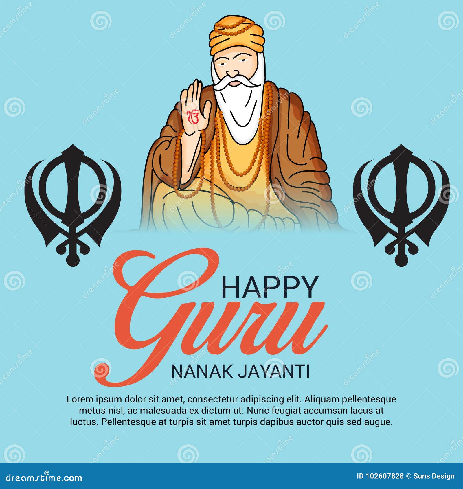 Guru Nanak Jayanti feliz stock de ilustración. Ilustración de fondo ... Guru Nanak Jayanti feliz stock de ilustración. Ilustración de fondo ...