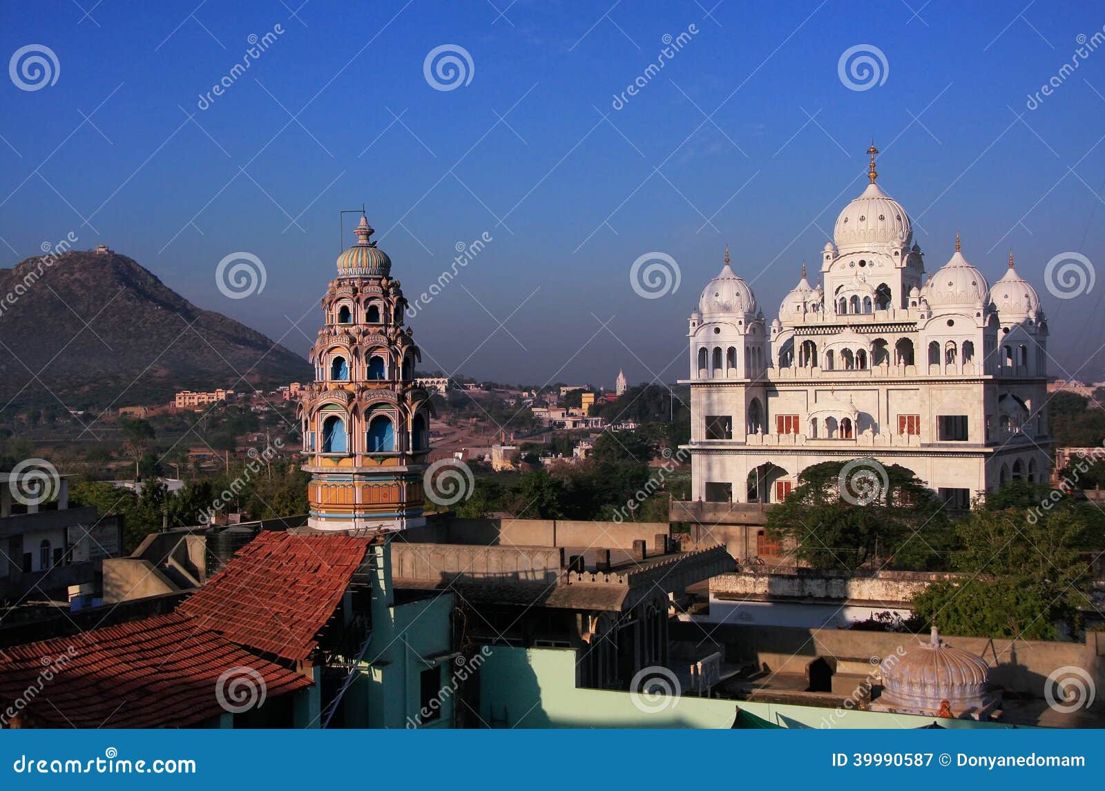 Gurudwara Temple In Pushkar, India Stock Image | CartoonDealer.com ...