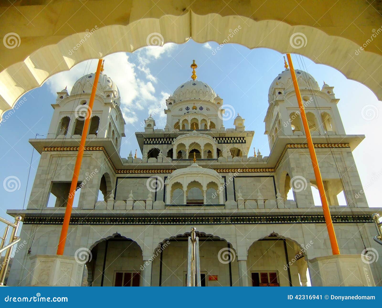 Gurudwara Temple In Pushkar, India Stock Image | CartoonDealer.com ...