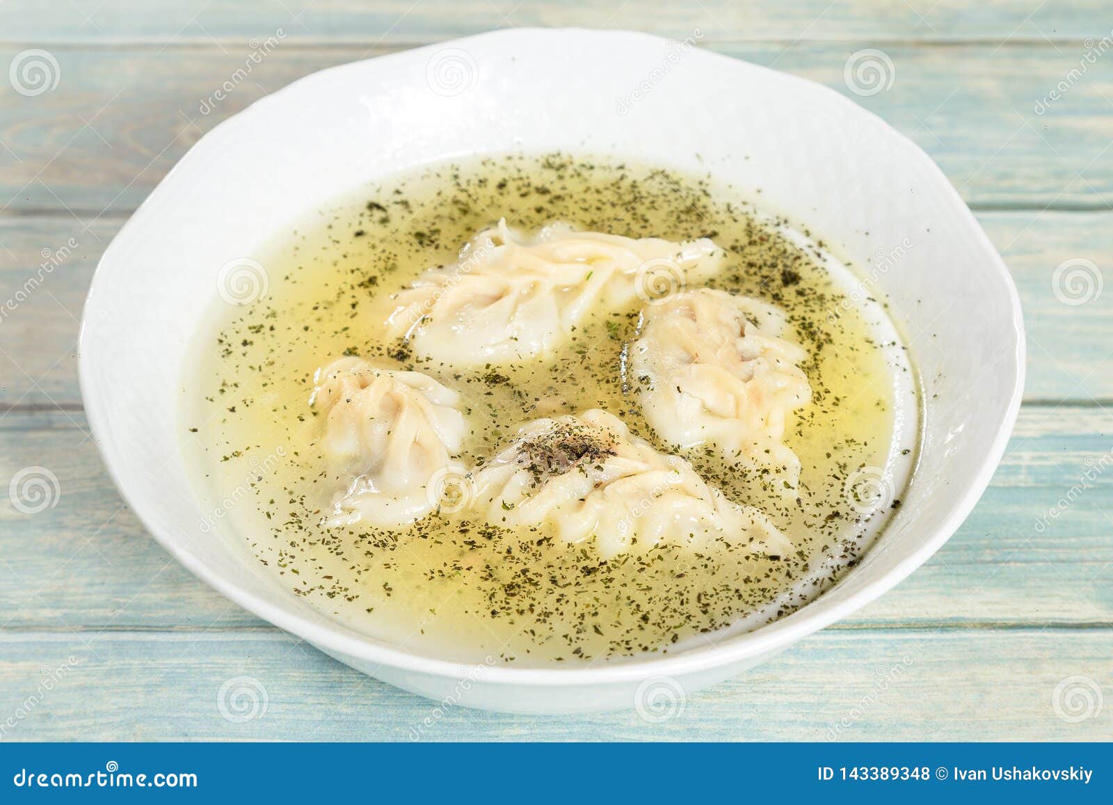 Gurza - Traditional Azerbaijanian Soup with Dumplings of Beef and ...
