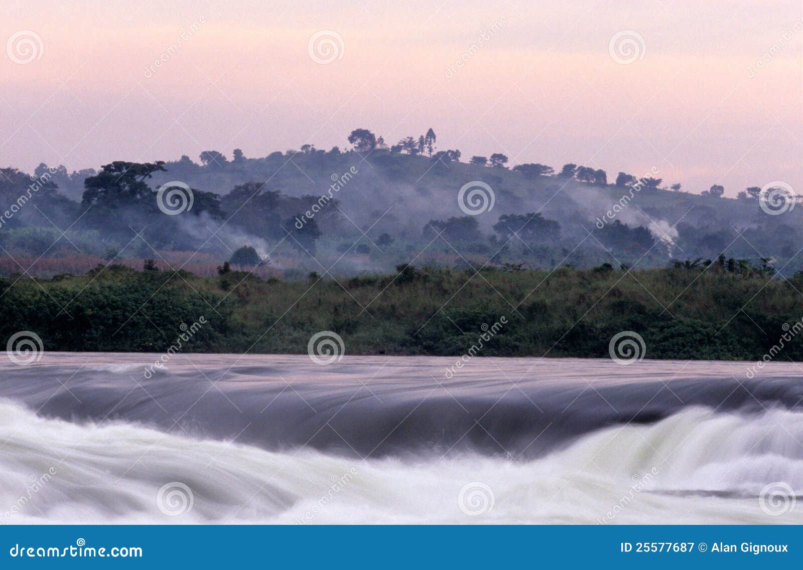 A Gushing River in South Africa. Editorial Photography - Image of ...