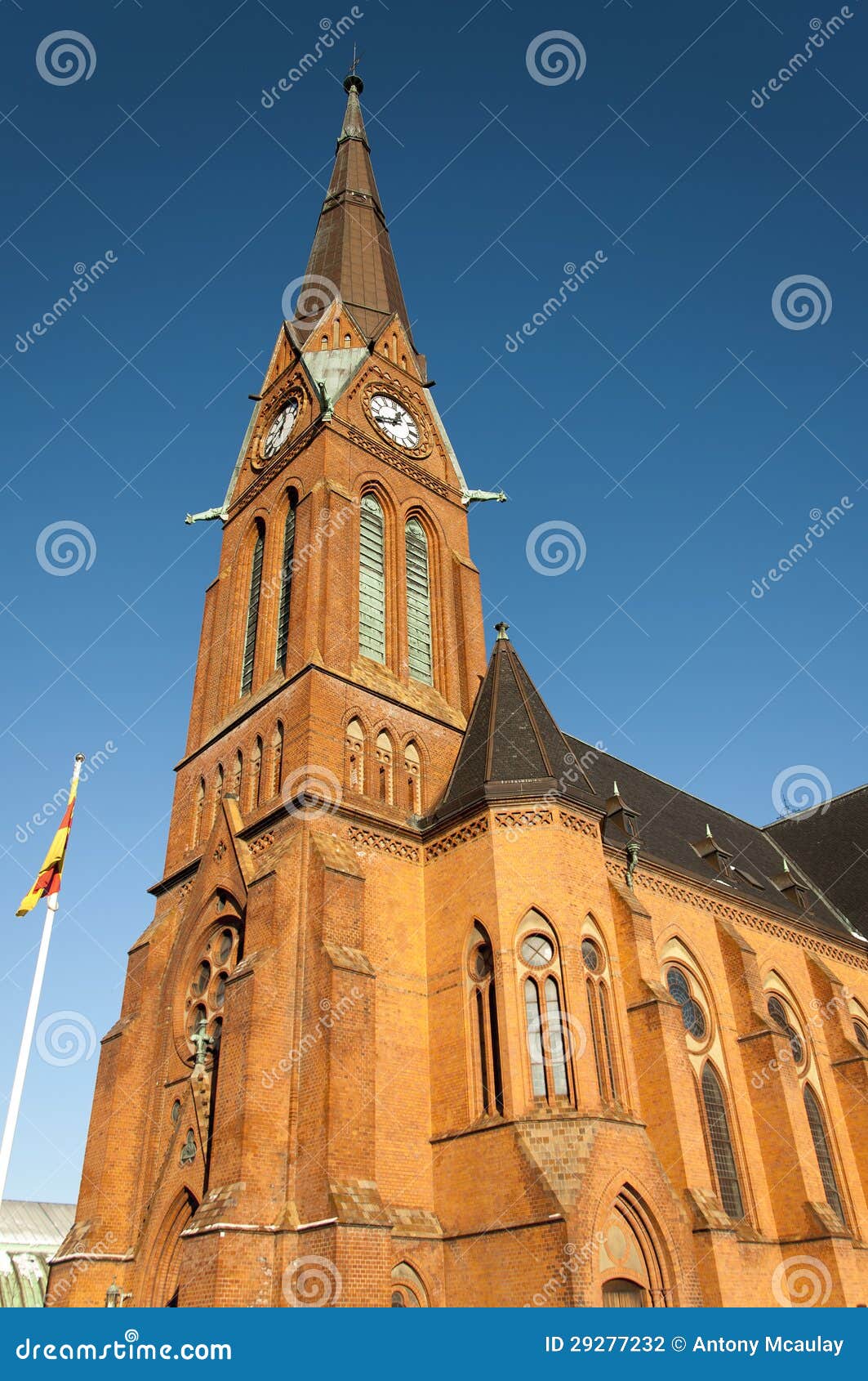 Gustav Adolfs Church stock photo. Image of architecture - 29277232