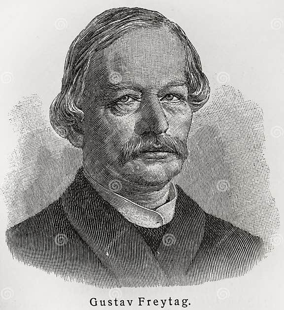 Gustav Freytag editorial stock image. Image of writer - 20475184