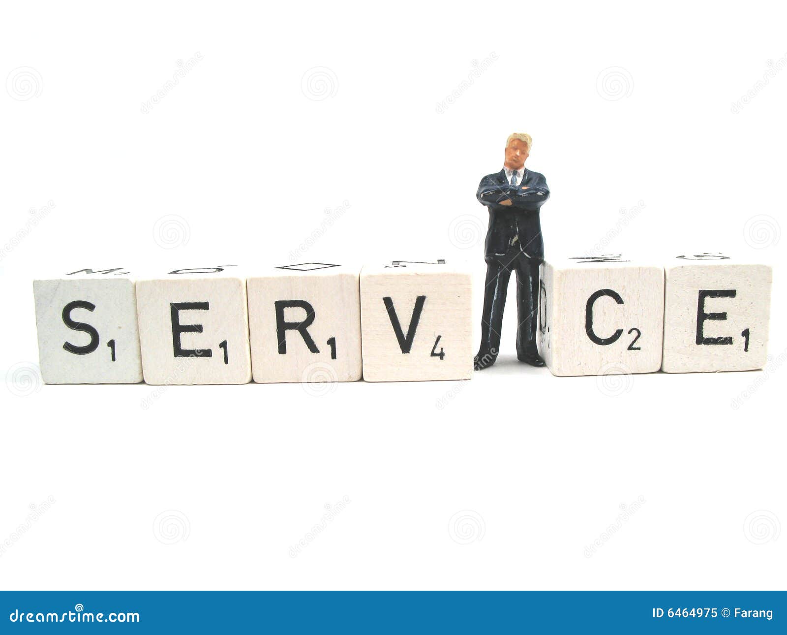 Guter Service stockbild. Bild von hilfe, beanstandung - 6464975