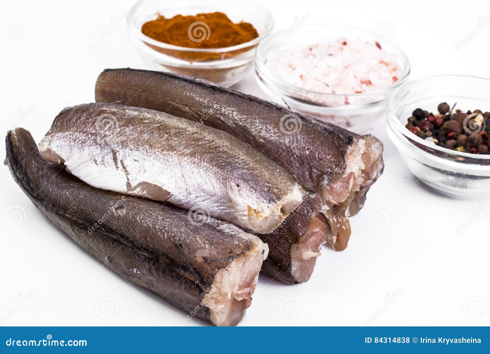 Gutted carcasses of fish stock photo. Image of grey, black - 84314838