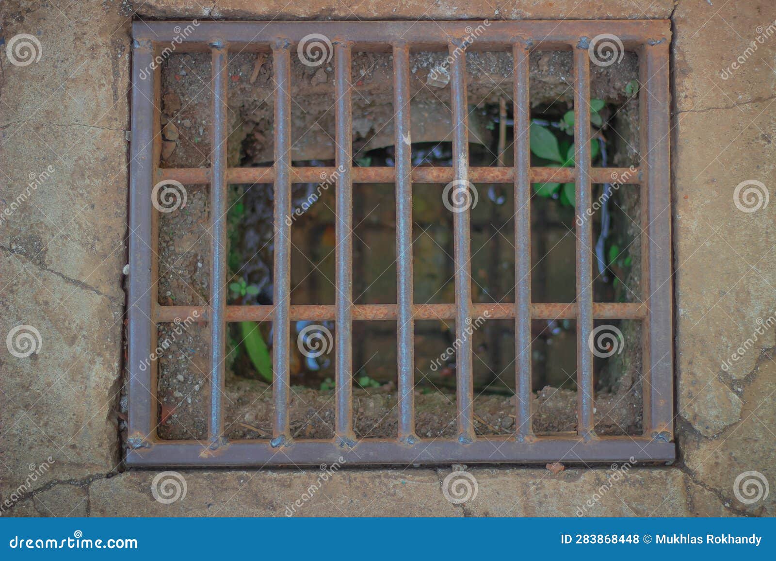 The Gutter is Covered by a Metal Cover so that it is always Clean from ...