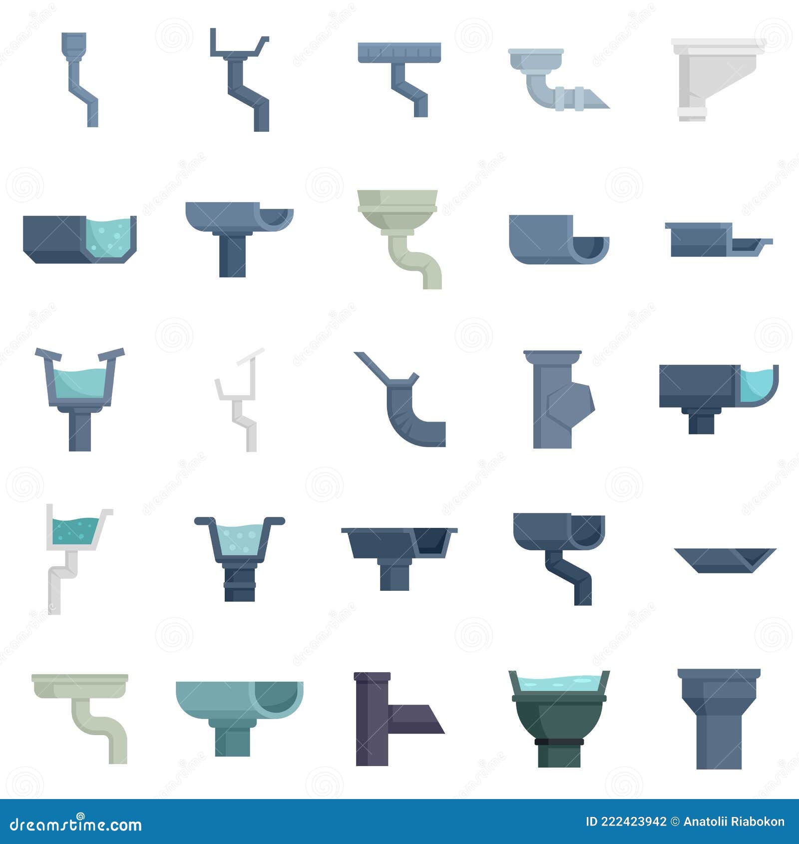 Chute Flat Icon. Colored Filled Simple Chute Icon For Templates, Web ...