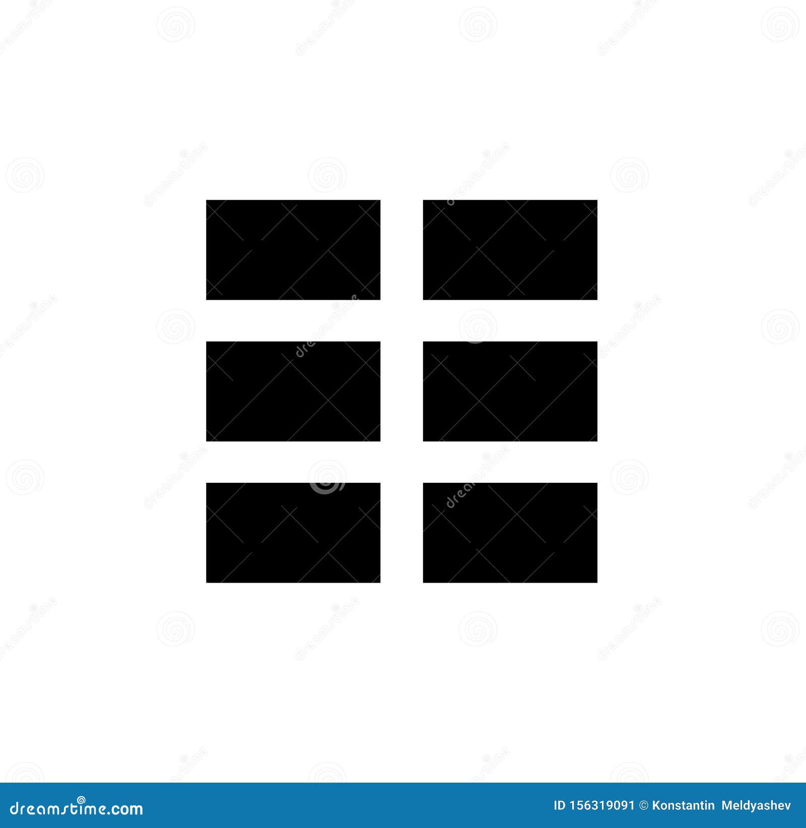 Gutter, Text Icon. Simple Glyph Vector of Text Editor Set Icons for UI ...