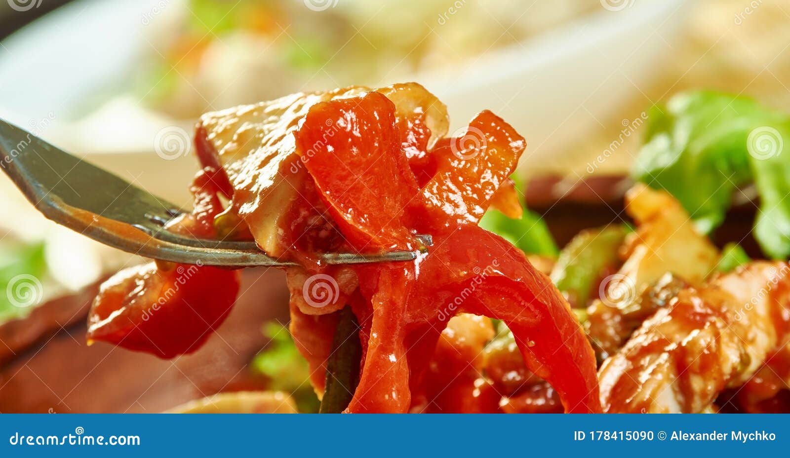 Guvech chicken stock photo. Image of turkish, roasted - 178415090