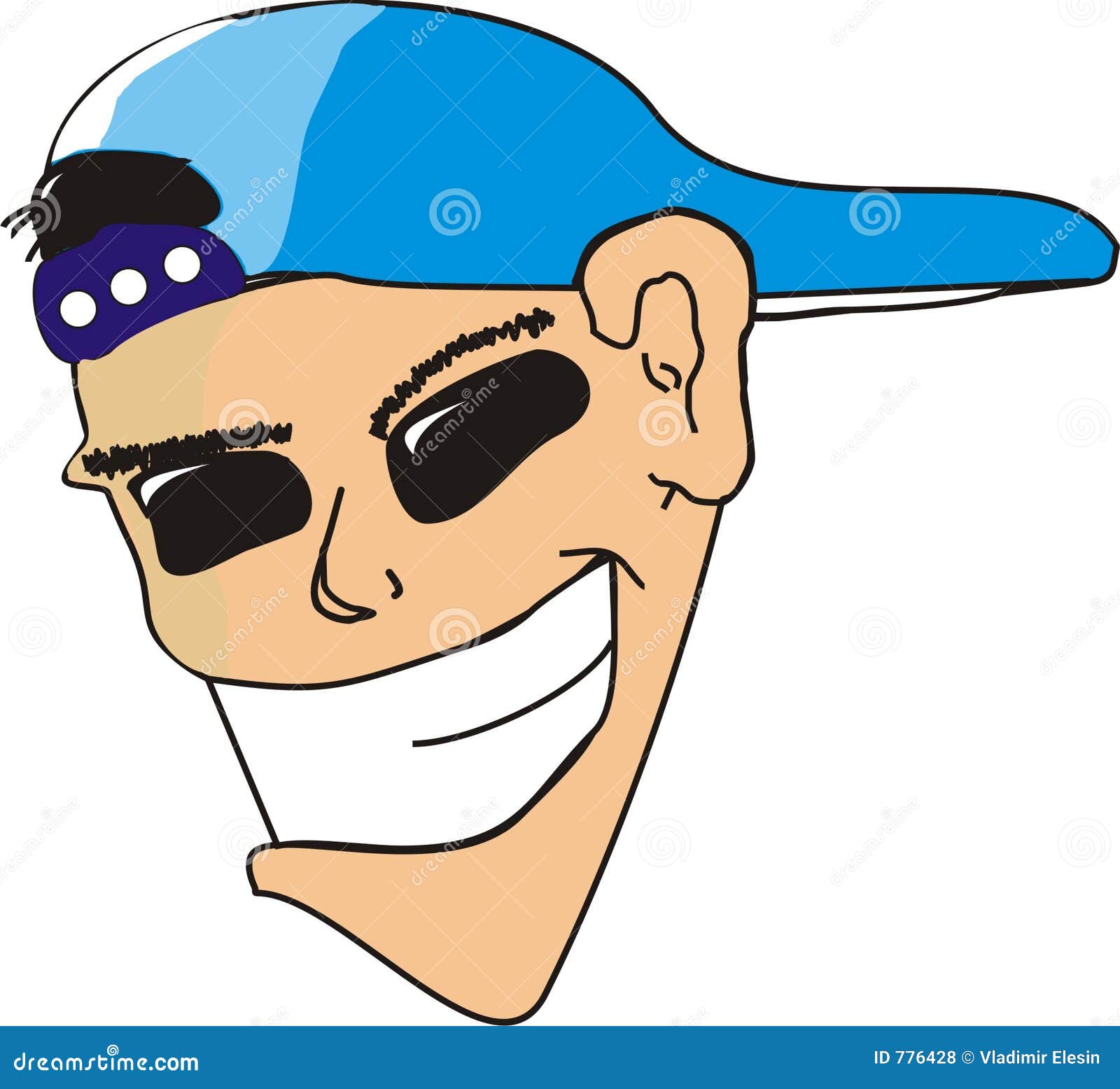 Guy stock illustration. Illustration of smiley, color, people - 776428