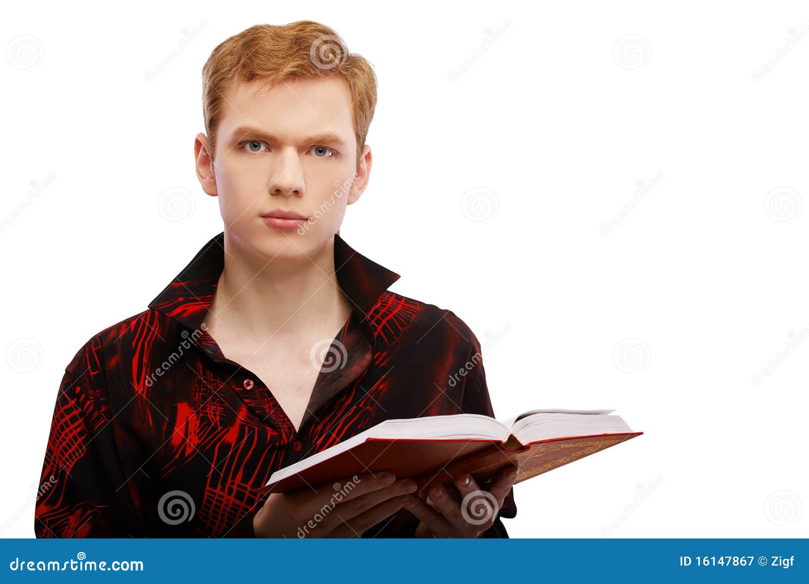 Guy with book stock image. Image of male, model, european - 16147867