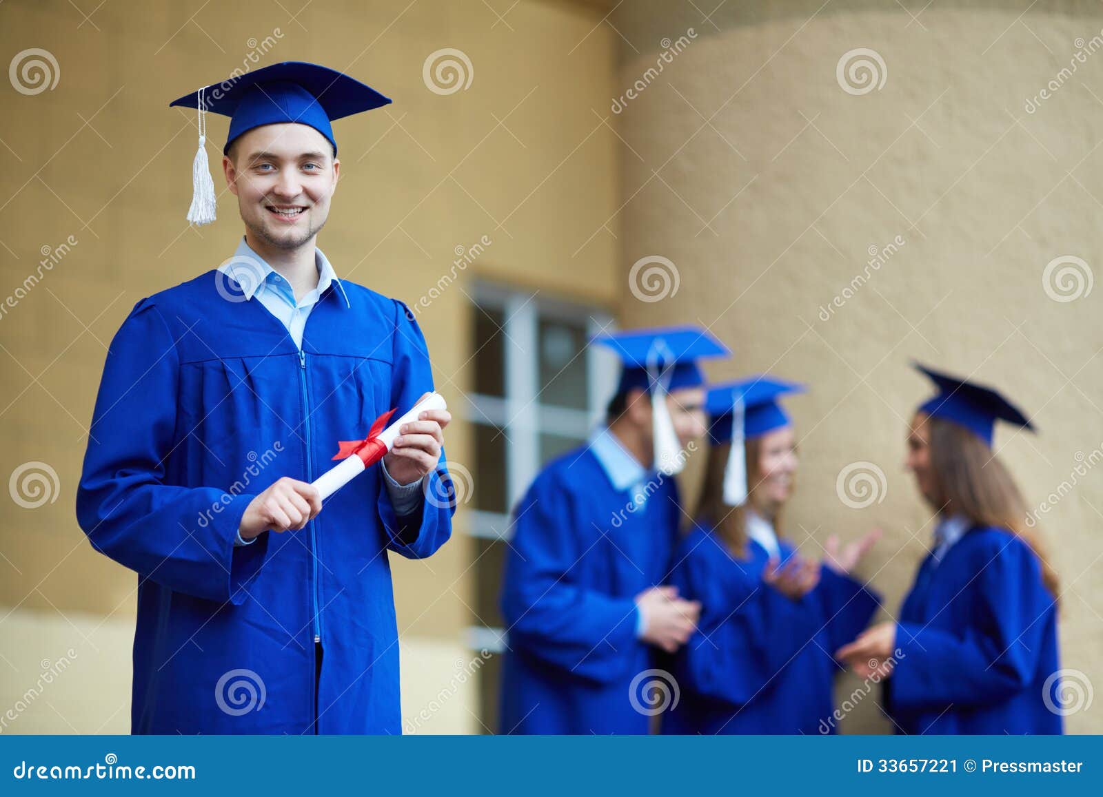 Guy with certificate stock image. Image of diploma, clever - 33657221