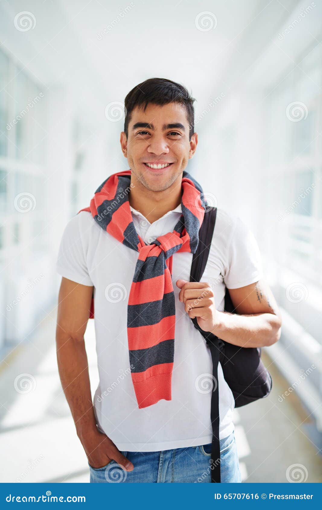 Guy in college stock photo. Image of handsome, highschool - 65707616