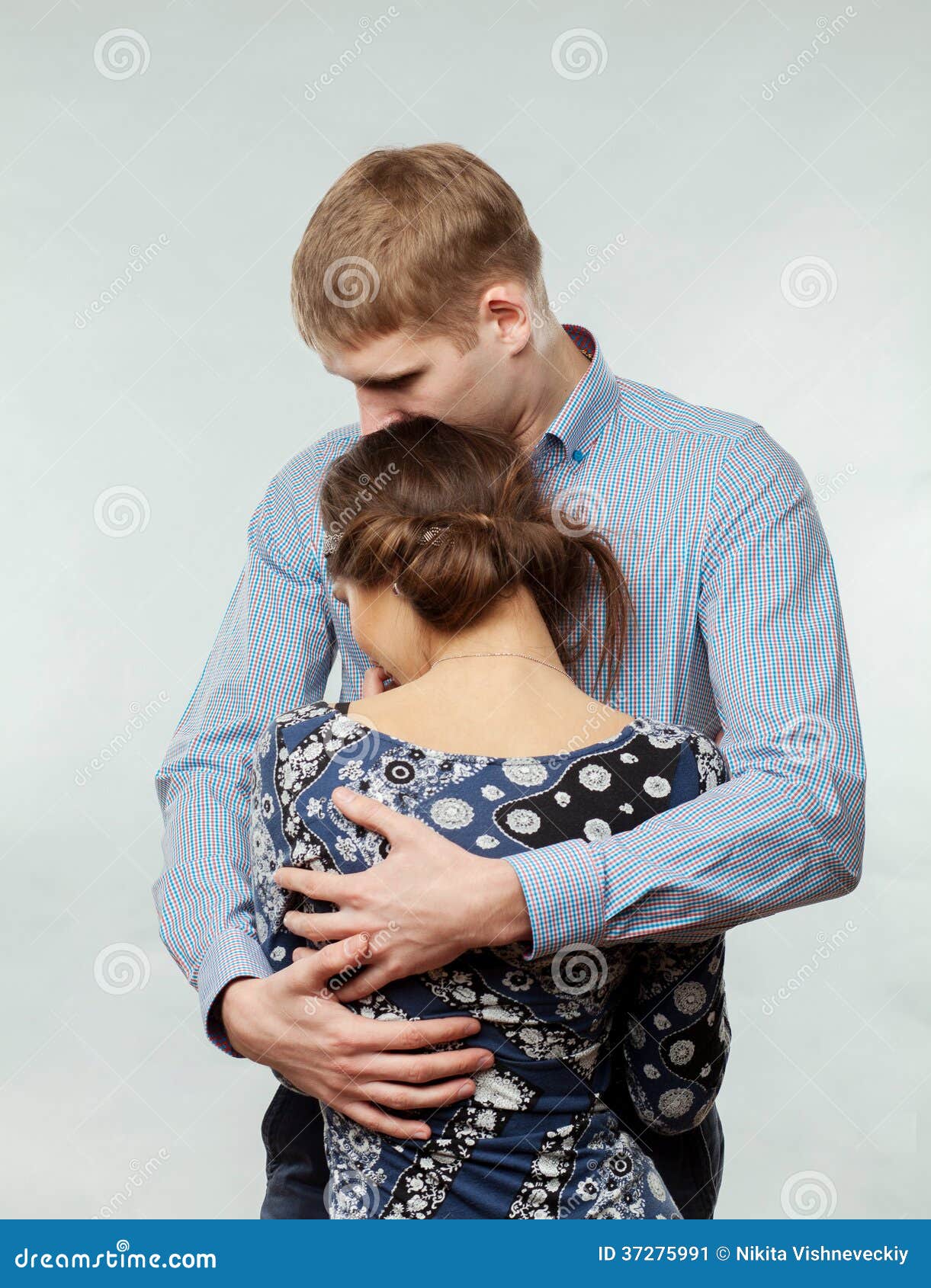 Guy and girl stock image. Image of consoling, friendship - 37275991
