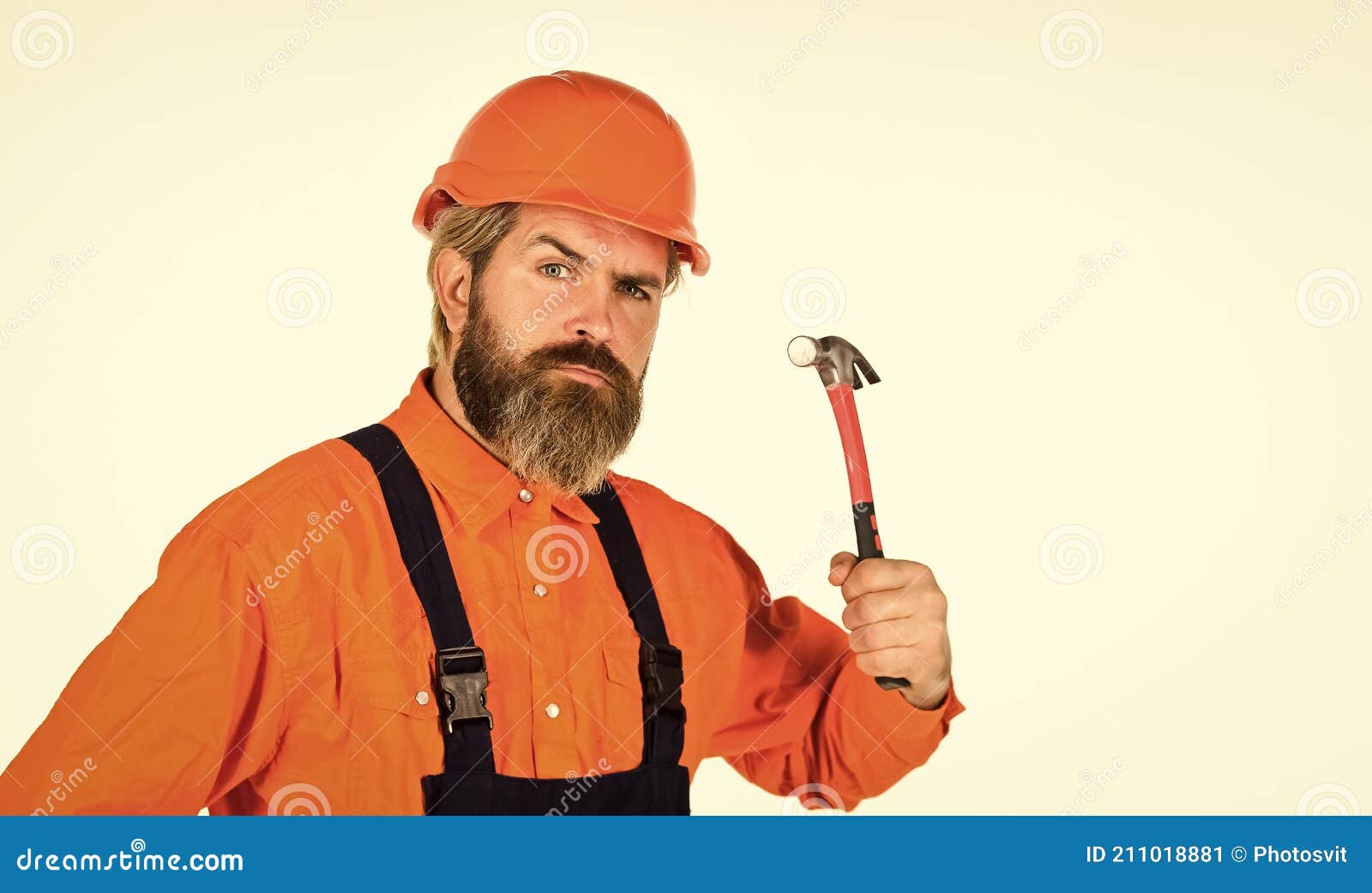 Guy with Hammer. Good Hammer. almost Every Household Has Hammer Stock ...