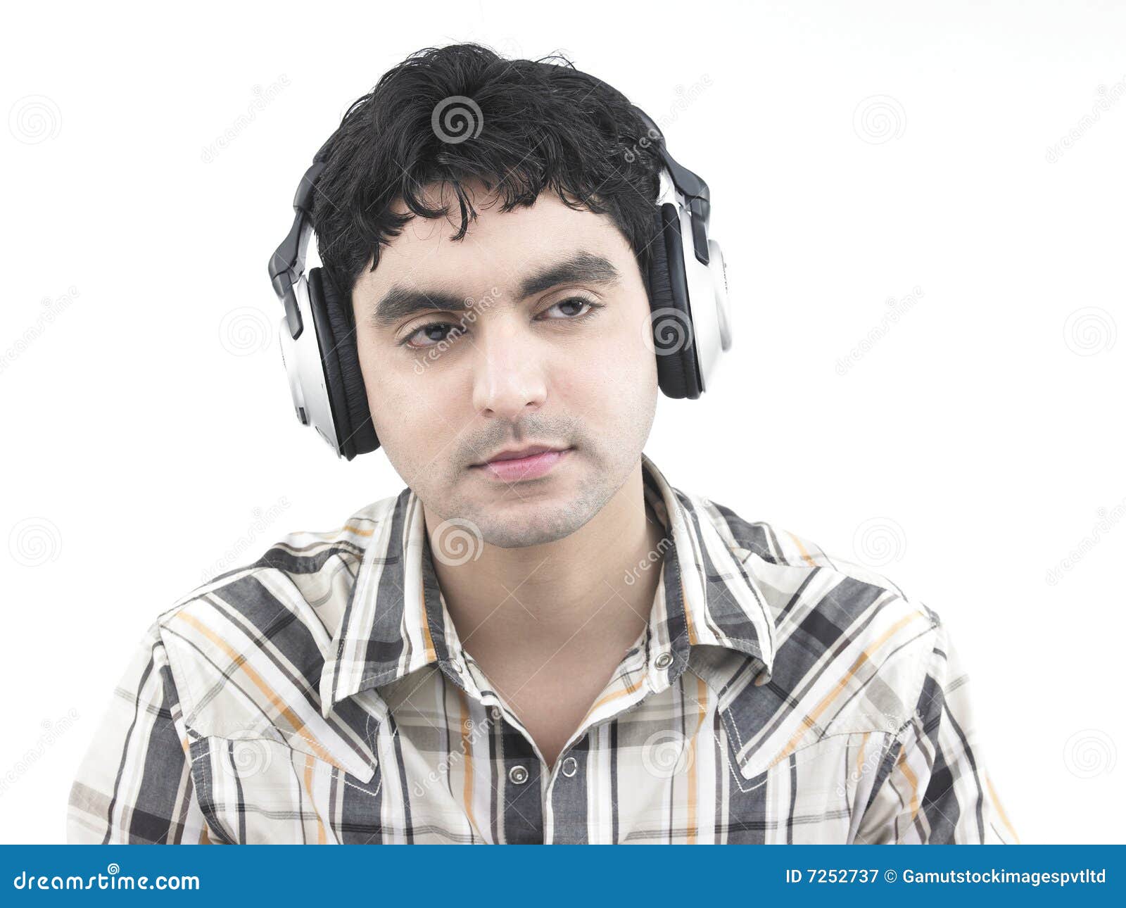 Guy Listening To Some Music Stock Image - Image of dance, head: 7252737
