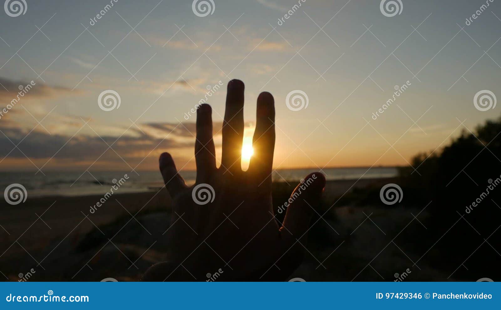 Guy Looks at the Hand and Fingers Stock Footage - Video of background ...