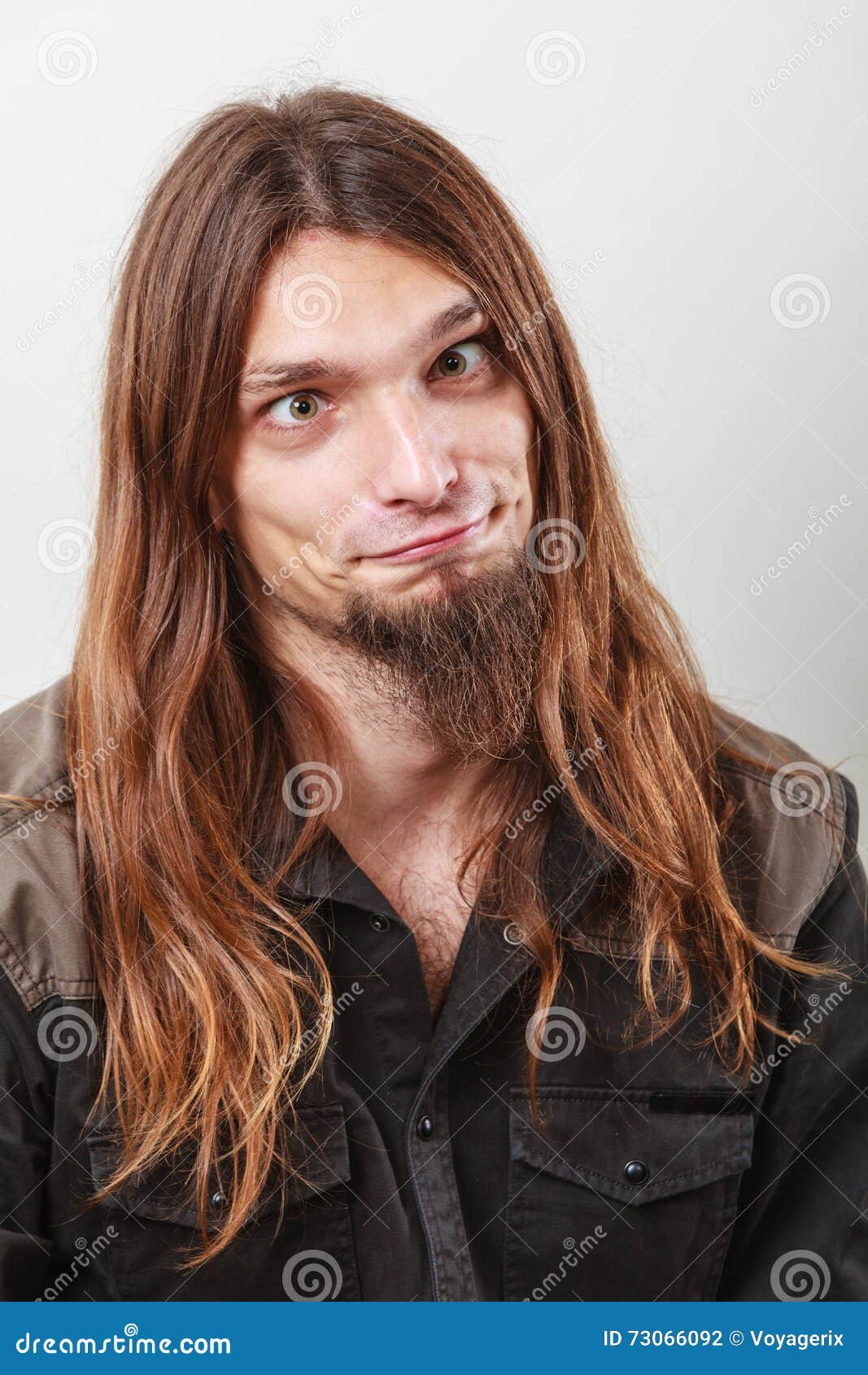 Guy making funny face stock photo. Image of facial, face - 73066092