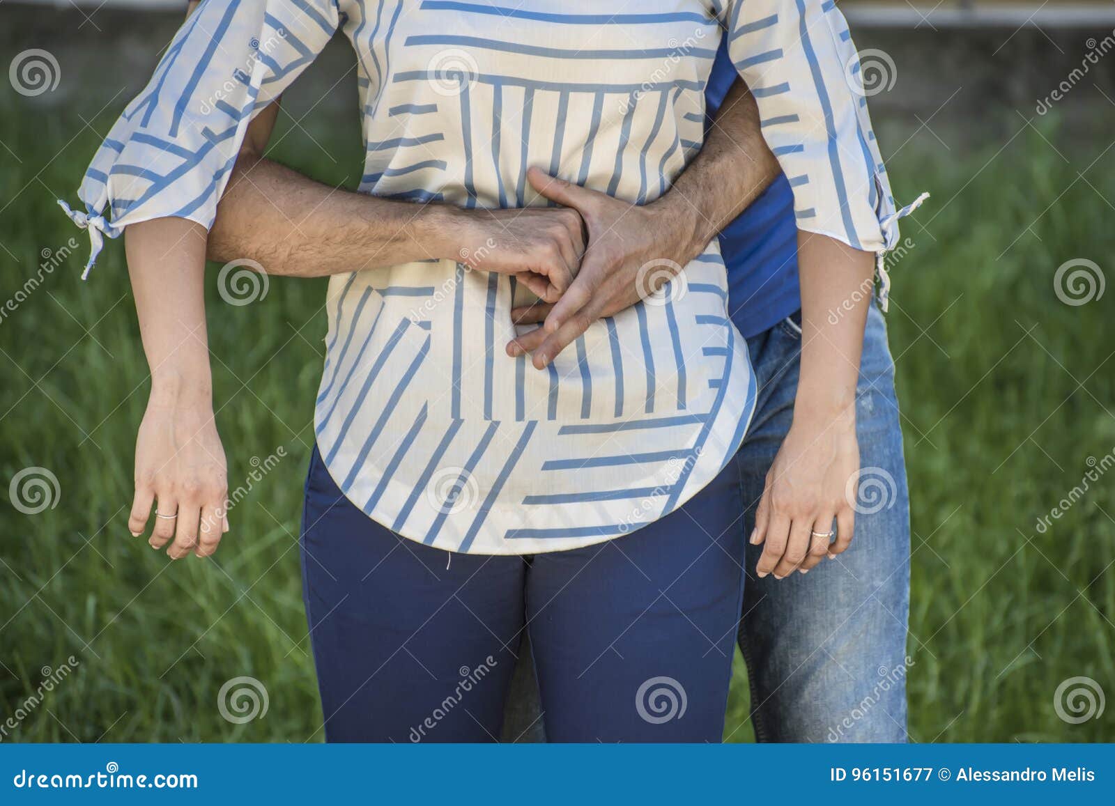 Guy Making The Heimlich Maneuver To A Girl While Sheand X27 S Choking