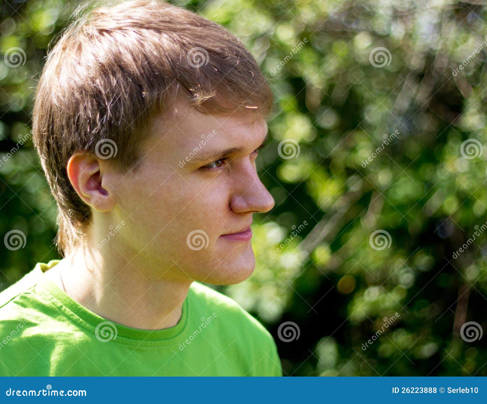 The guy on the nature stock photo. Image of portrait - 26223888