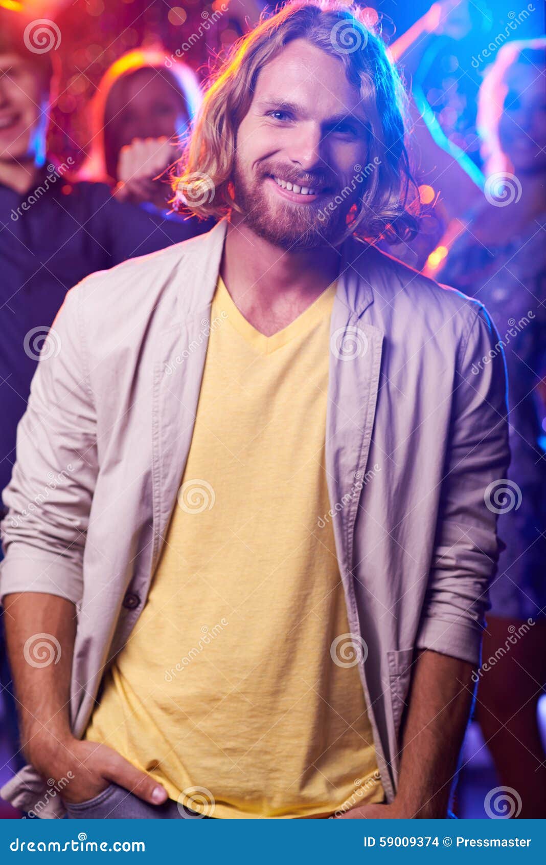 Guy at party stock photo. Image of handsome, laughing - 59009374