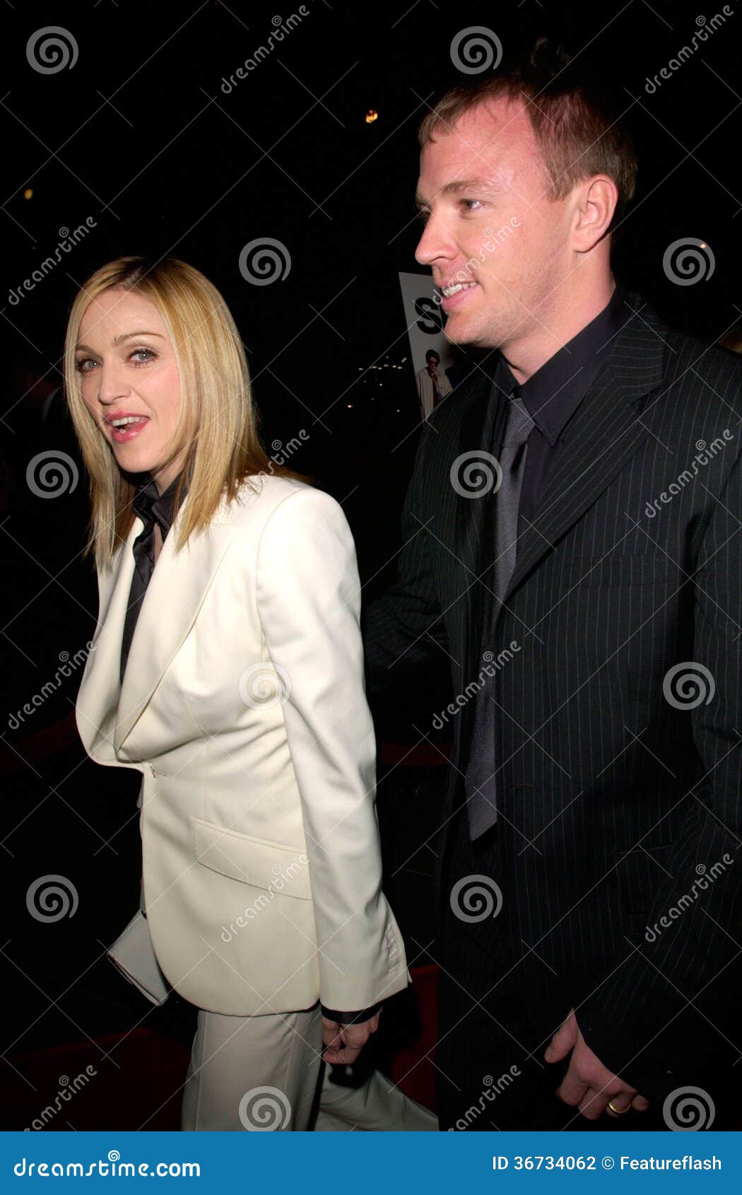 Guy Ritchie, Madonna fotografia editorial. Imagem de cara - 36734062