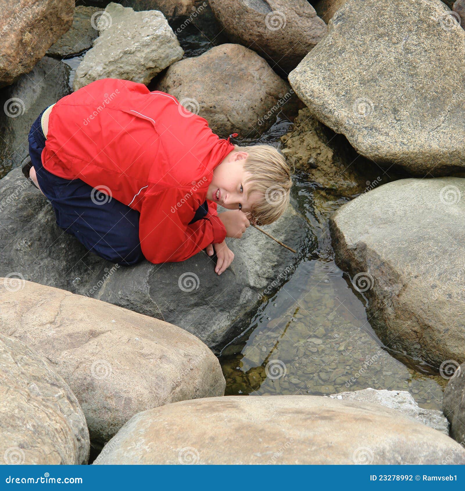 The guy on the rocks stock photo. Image of life, modern - 23278992