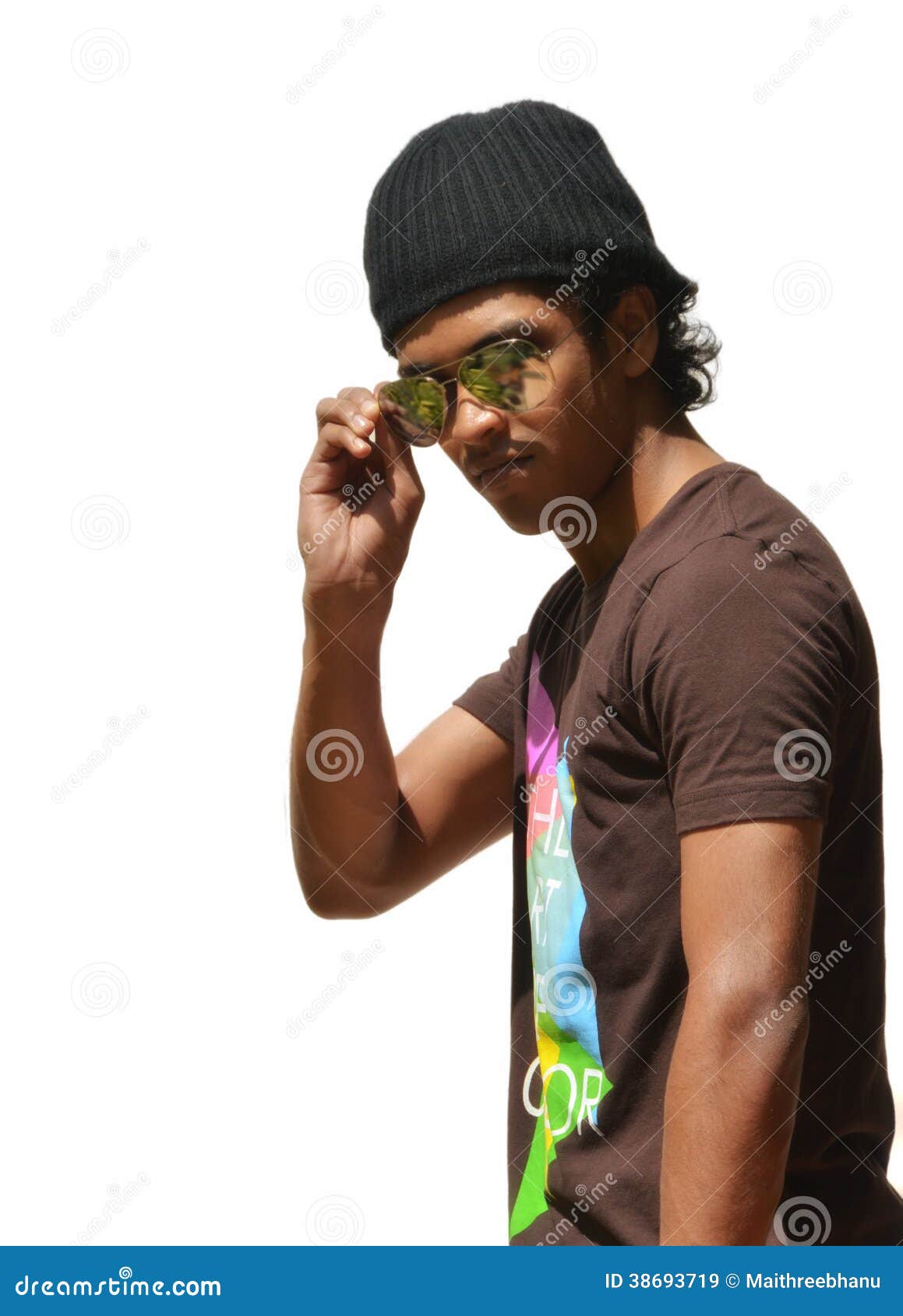 Young Man Shades stock image. Image of happy, male, portrait - 38693719