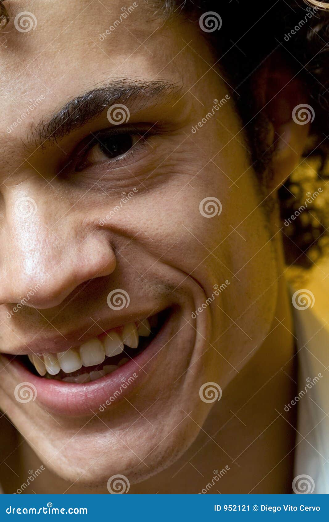Guy smiling09 stock image. Image of facial, future, alone - 952121