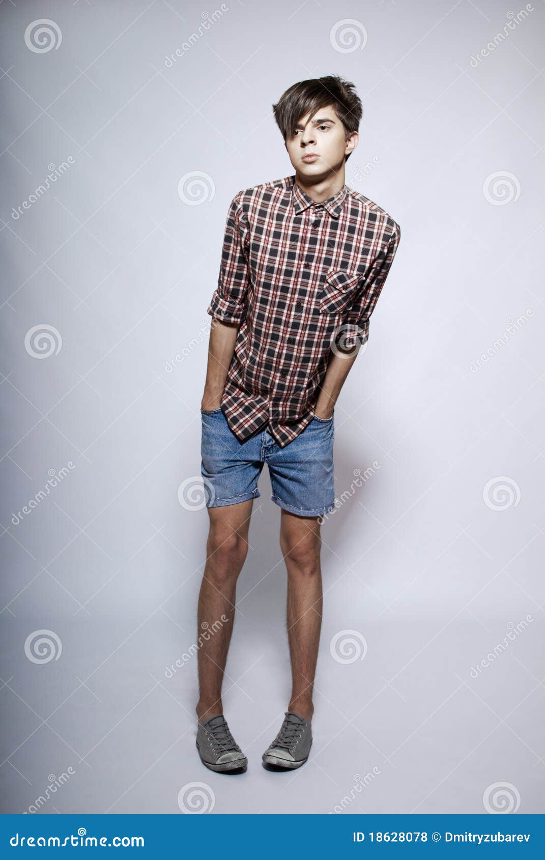 Guy in studio stock photo. Image of portrait, male, pose - 18628078