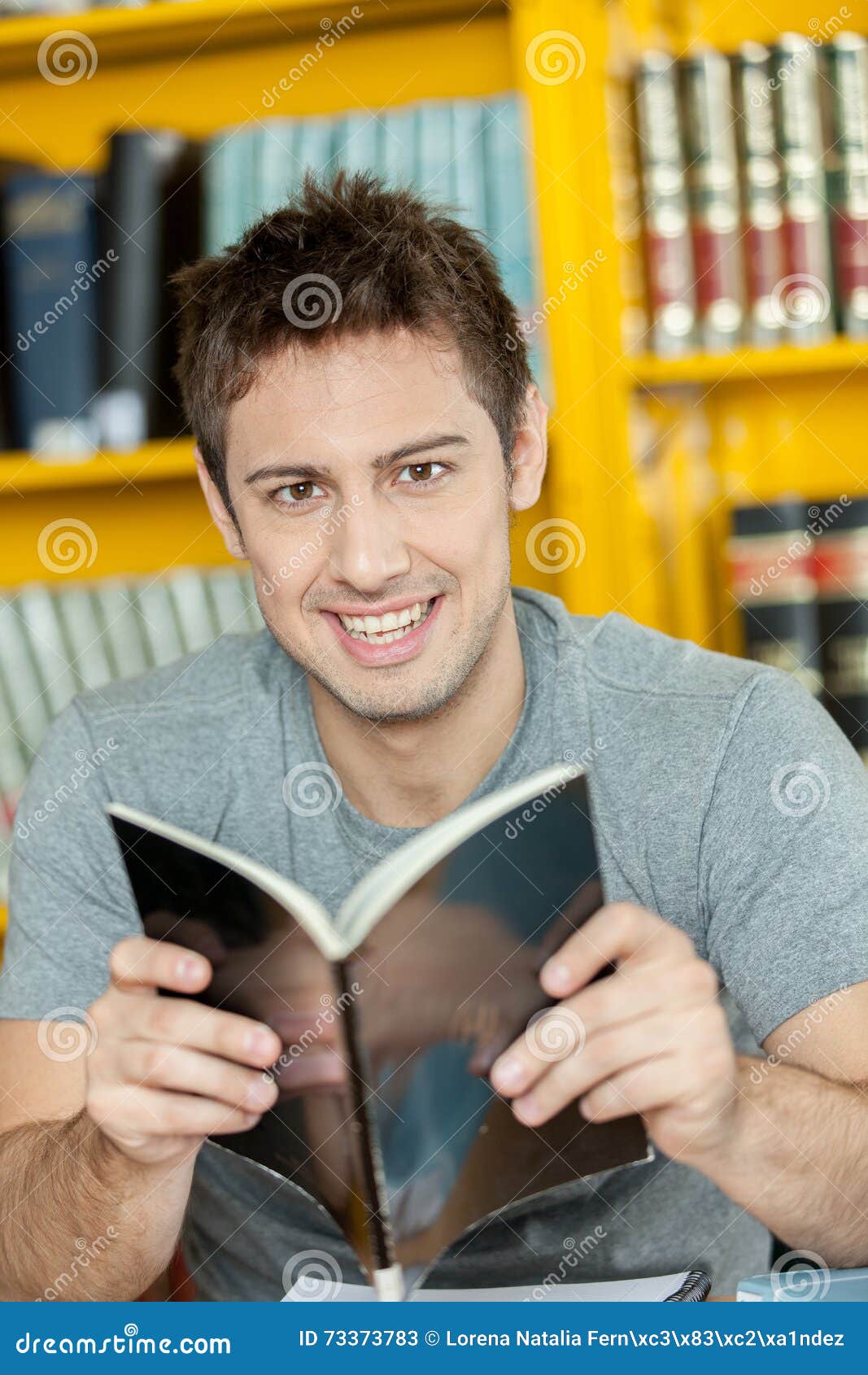 Guy studying stock image. Image of camera, people, campus - 73373783
