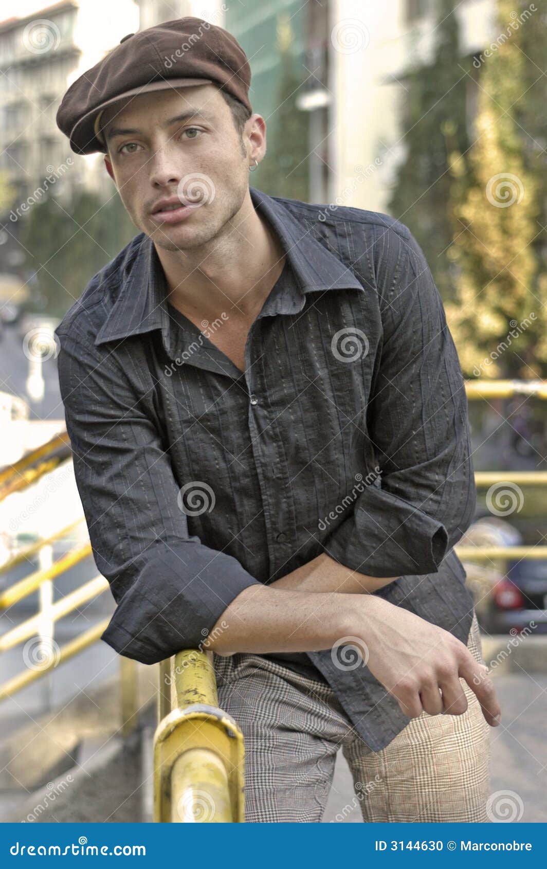 Guy thinking stock photo. Image of design, awesome, fashion - 3144630